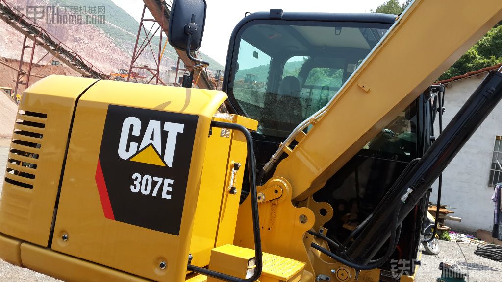 新挖机卡特307,卡特307掘机,卡特307d掘机_大山谷图库